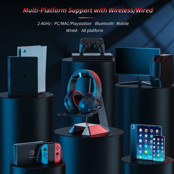 None | Cell Phones & Accessories | 24g Wireless Gaming Headset With ...